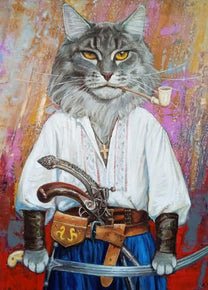 Cossack cat Postcard | Postal Ukraine