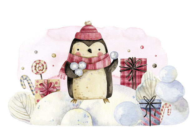Christmas card set + Stickers | Postal Ukraine