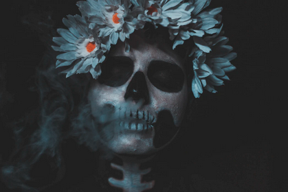 Halloween make up Postcard | Postal Ukraine